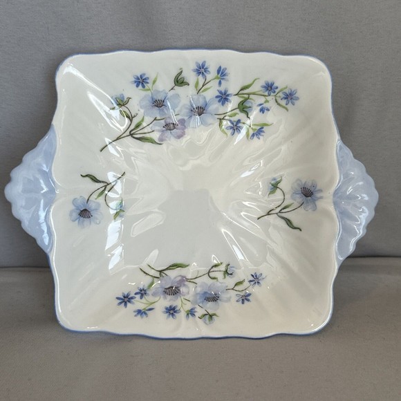 Dining | Vintage Shelley Fine Bone China England Blue Rock Pattern ...